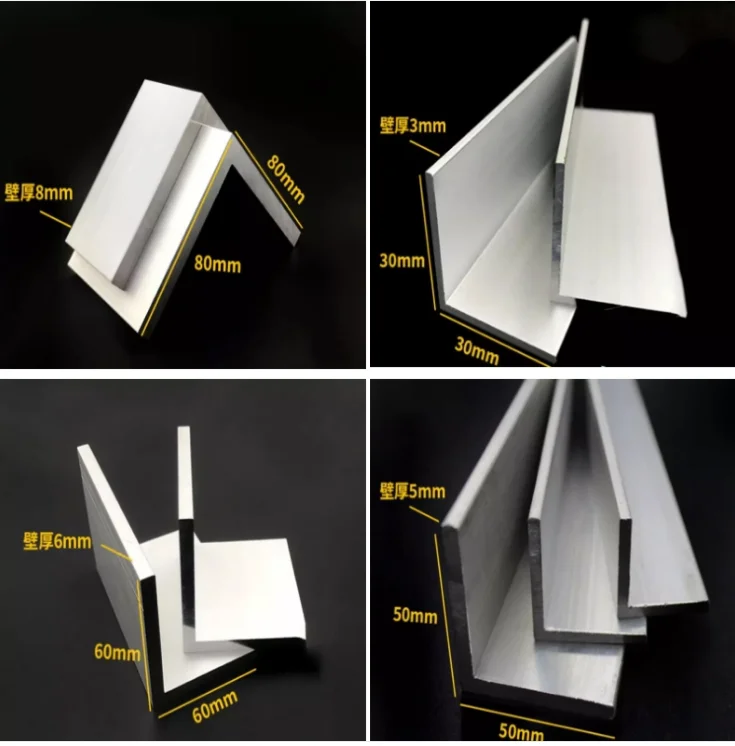 Extruded Aluminum Profile Aluminum Angles 6063 L Shape Aluminum Angle ...