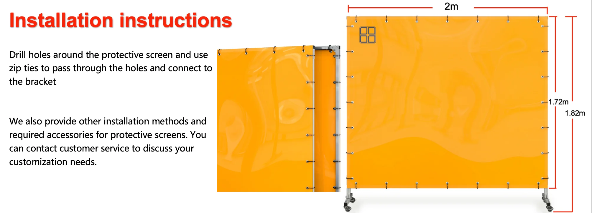 Factory Anti-flames Welding Protection Sheet Welding Curtain Screen ...