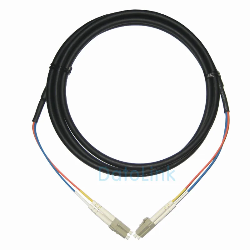 FTTA CPRI Outdoor Armoured Duplex LC UPC Patch Cord 7.0mm