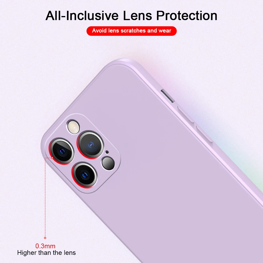 Luxury Liquid Silicone Case For Iphone 15 14 13 12 Shockproof Tpu ...