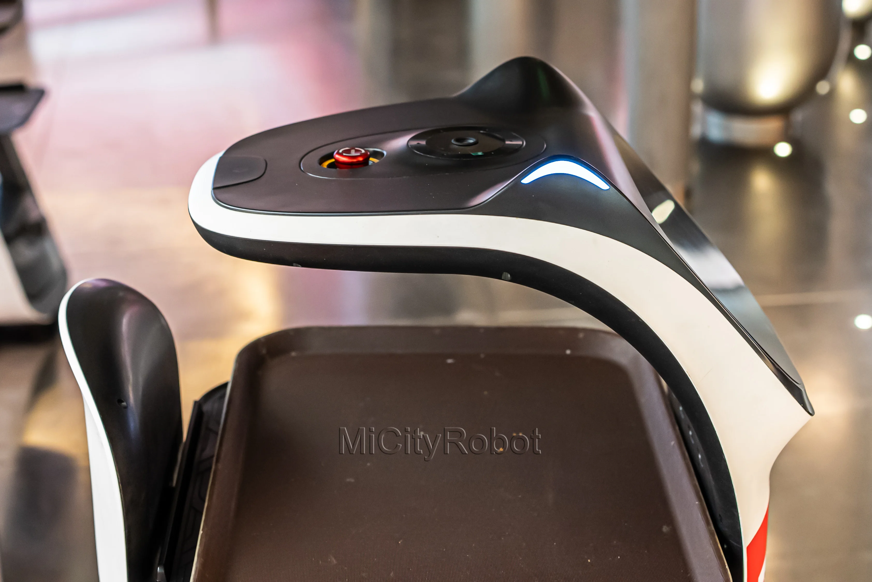 Smart Human Welcome Reception Service Robot Artificial Intelligence Ai ...