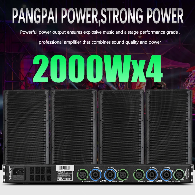 Brand New Class D Power Amplifier With High Quality - Buy Class D Power Amplifier power ...