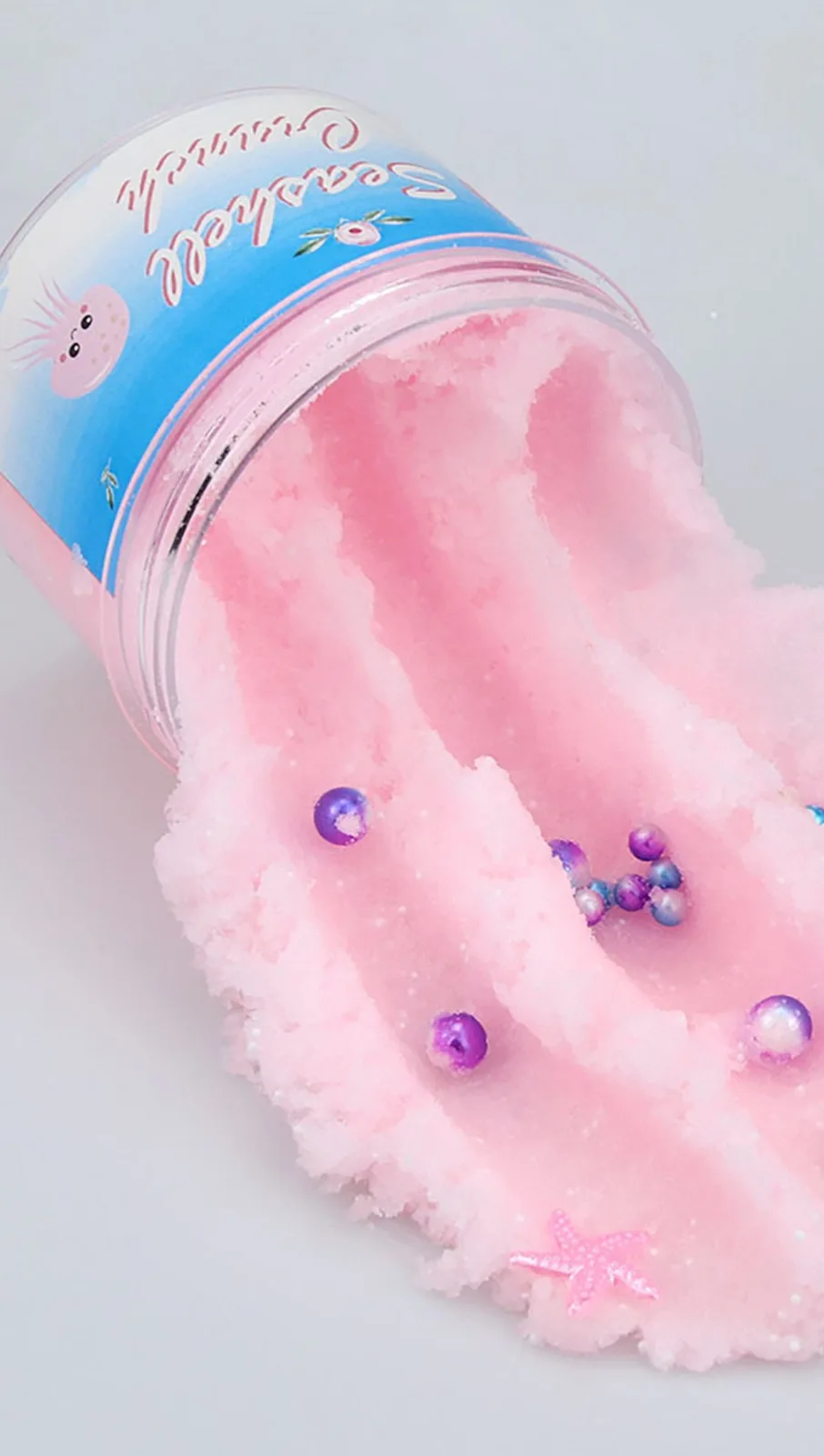 6 Colors Super Soft Silk Mud Diy Slime Set Cartoon Slime Fun Charms ...