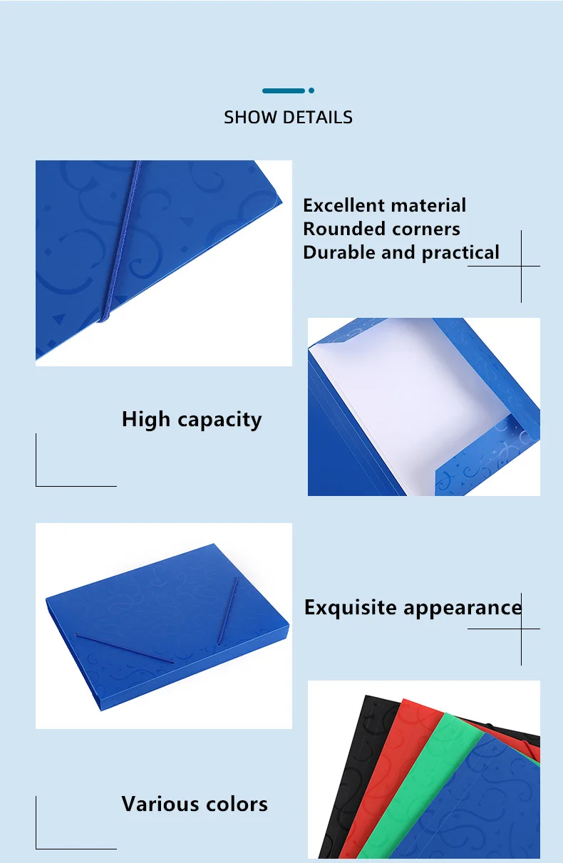 Handmade Cheap Decorative A4 Size Rainbow Color Accordion Expanding ...