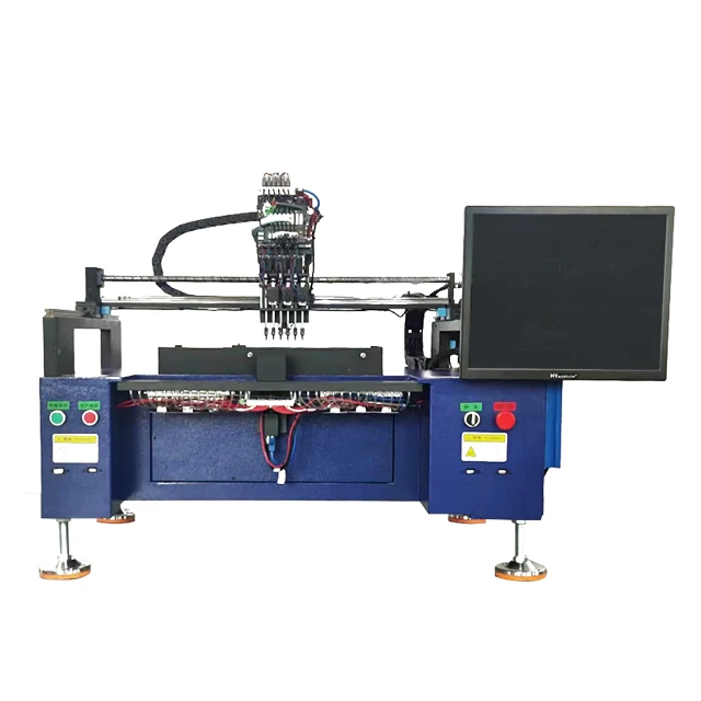 manual smt pick and place machine SMT pick-and-place machine can paste ...