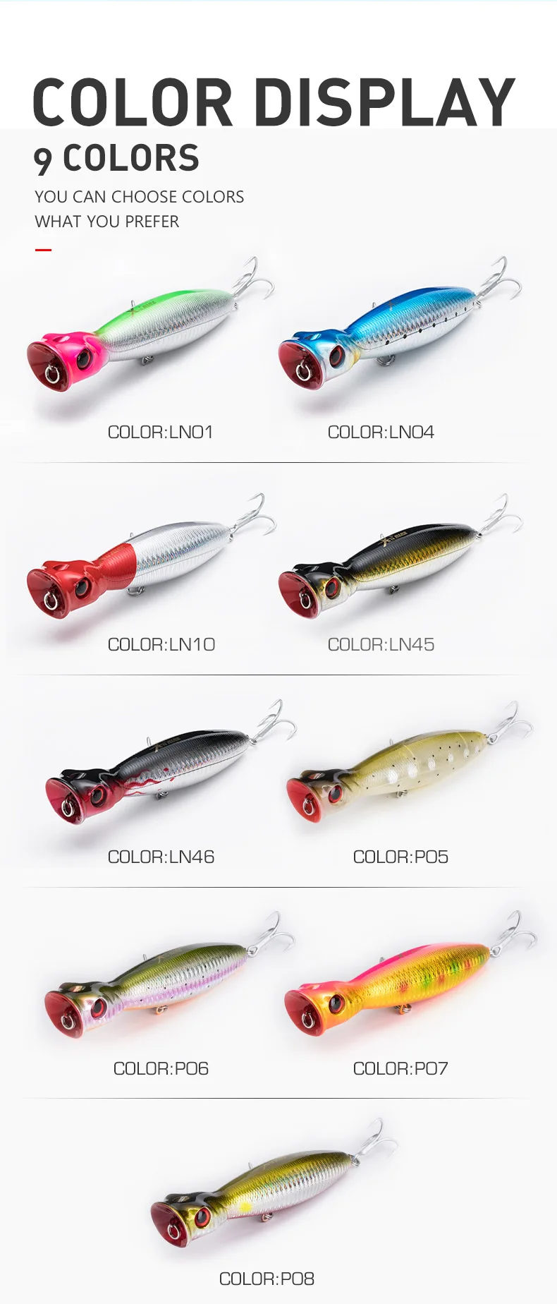 Fishing Wood Lures Blank Wooden Bottle Leurres Top Water Gt Feed 43g ...