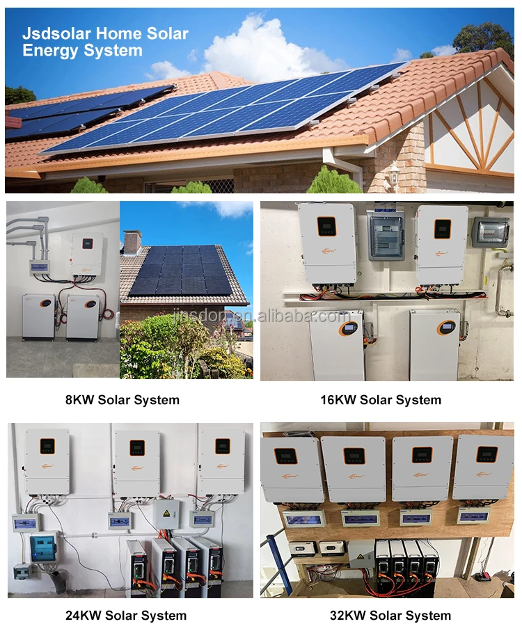 110V 220V 120V 240V 8KW Split U.S. Standard 120V Solar Power System 8 ...