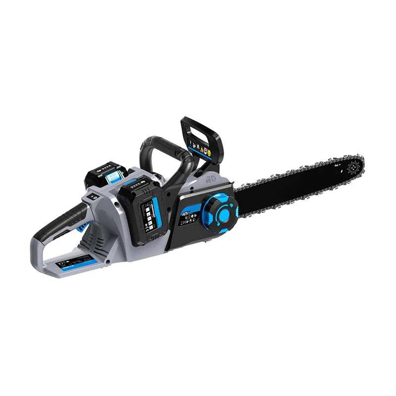 Hantechn Cordless Lithium Chainsaw High Power Electric Saw Home ...