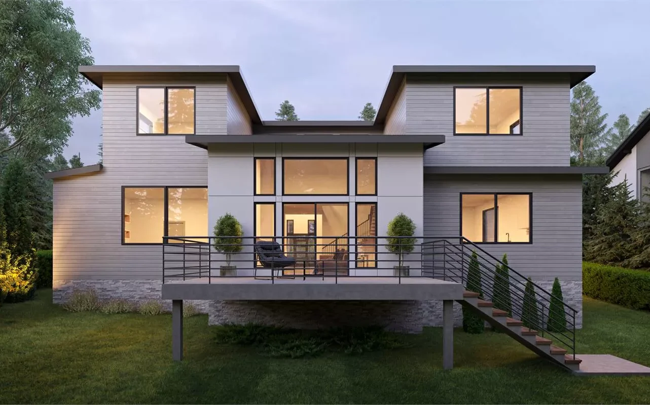 Competitive Price Light Steel Duplex Structure House Prefabricated ...