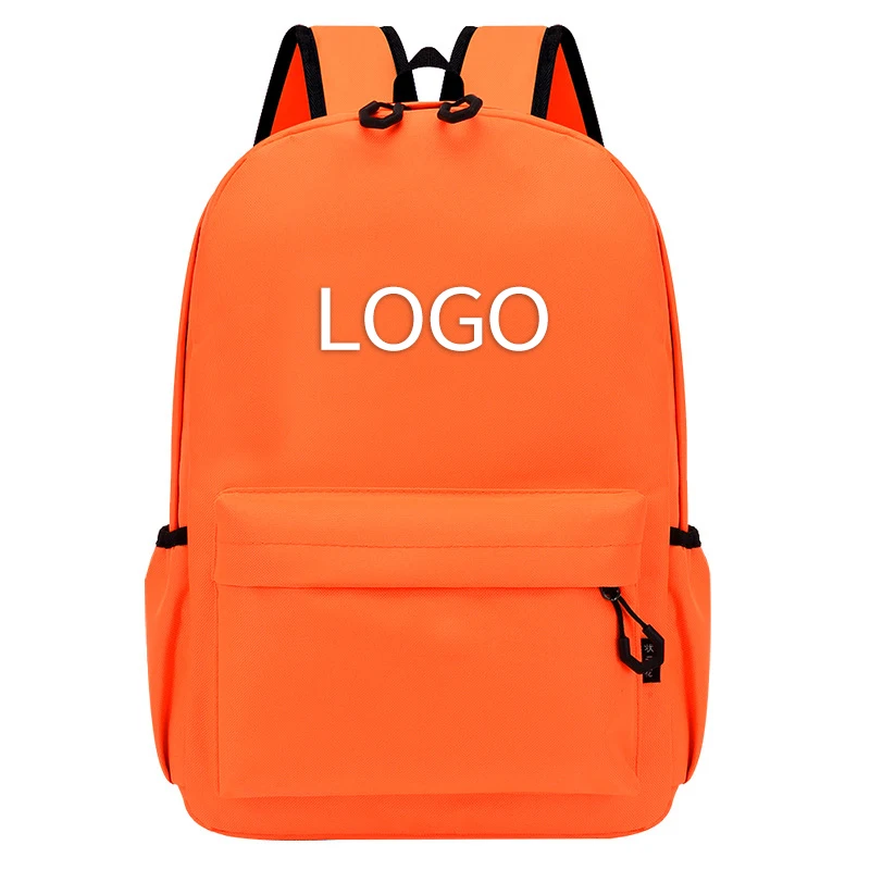 Children Boys Girls School Bags Bookbag Custom Logo Printing Polyester ...