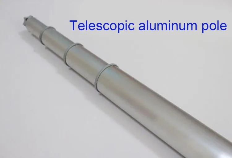 Outdoor Telescopic Giant Flag Banner Stand 5m Aluminum Flag Pole With ...