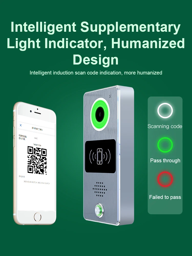 Cloud Visual Intercom Doorbell Access Control For Villa And Apartment ...