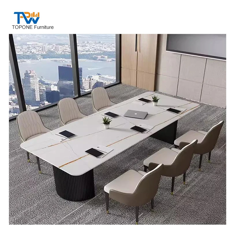 Modern Rectangular Metal Conference Table Table,Conference Room Table ...