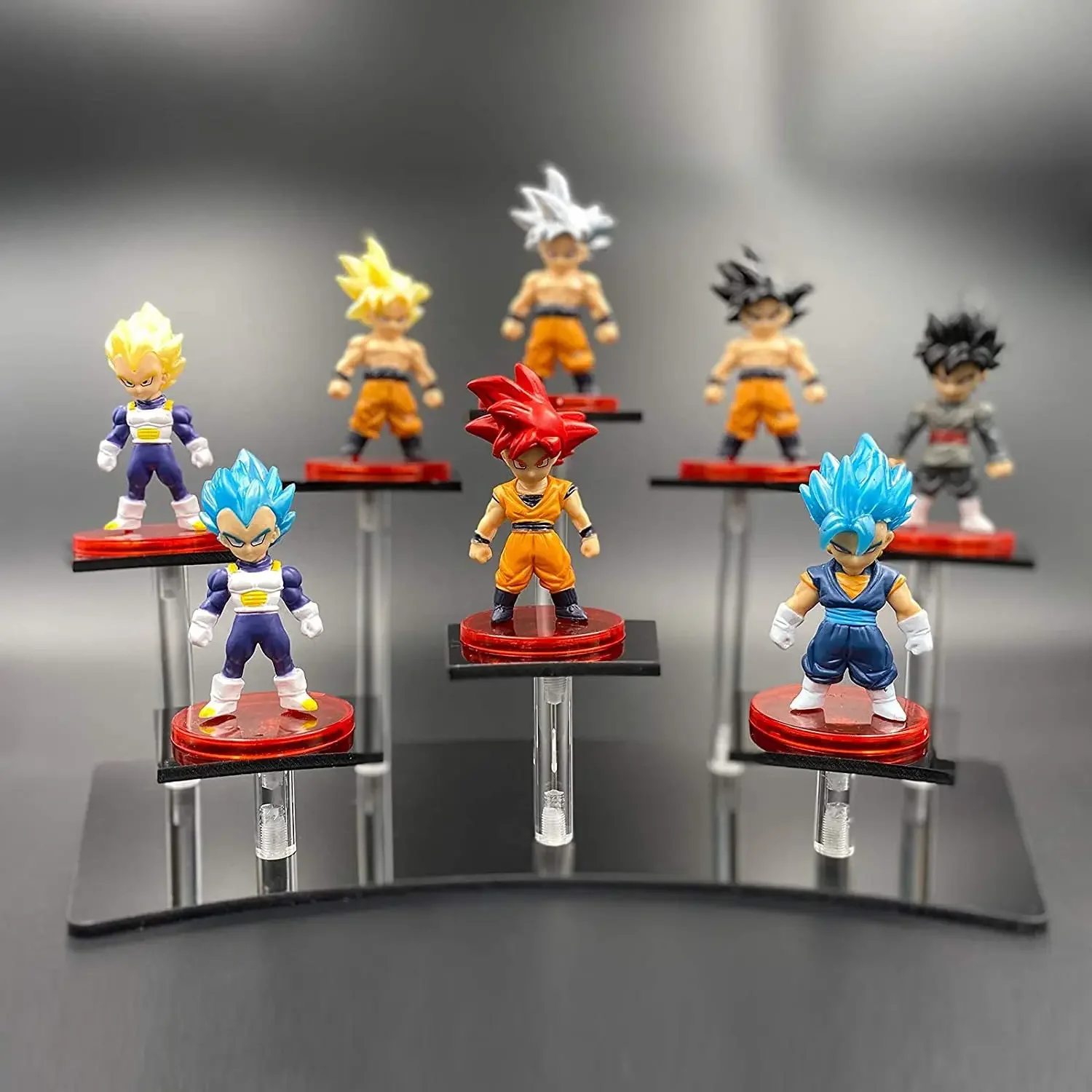 Small Anime Character Collection Acrylic Display Stand Toy Character ...