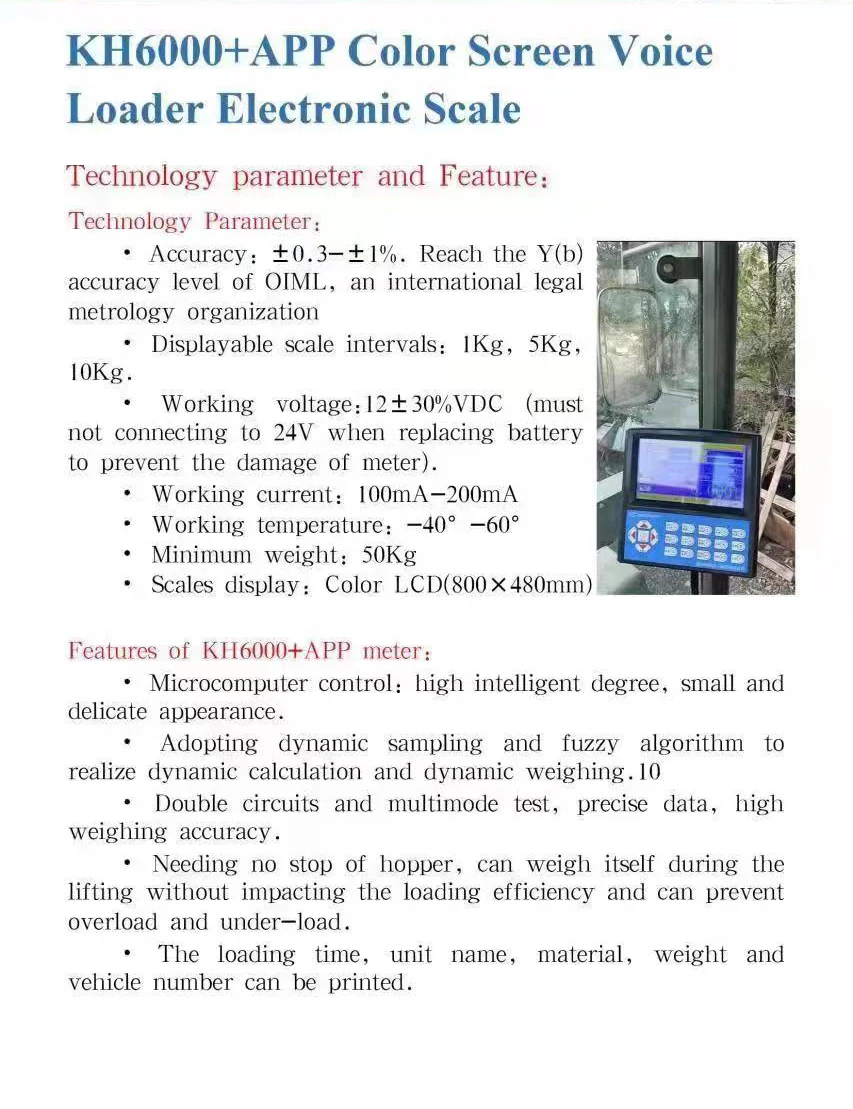 Front End Loader Hydraulic Scale System - Precision Weighing