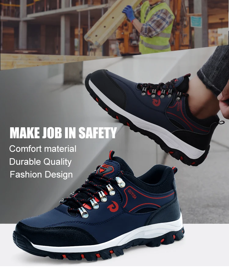 Durable Safety Shoes from China Factory - Steel Toe & Light Weight