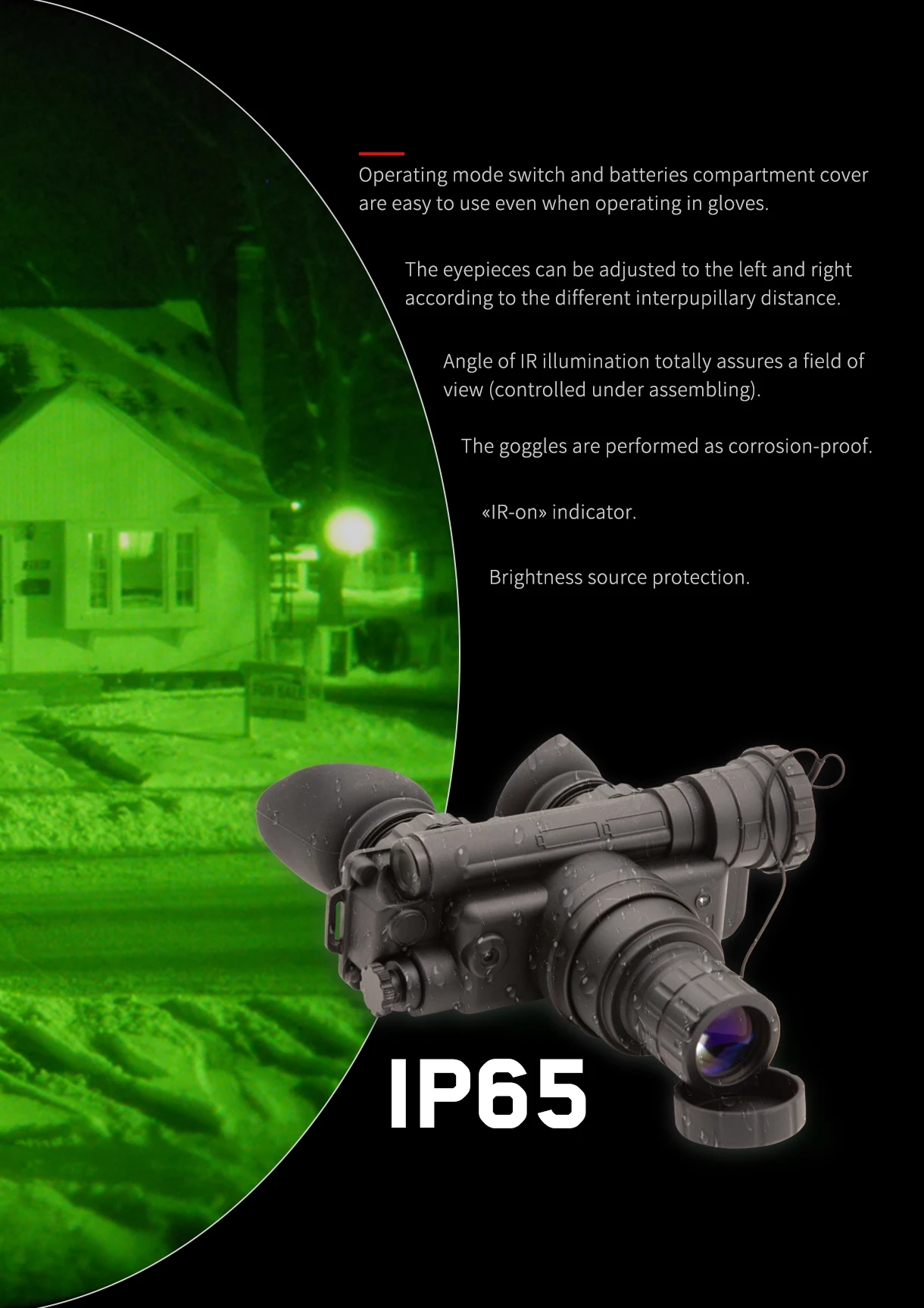 NVG Gen 2+ Gen3 IIT Low Light Night Vision Goggles Cheap