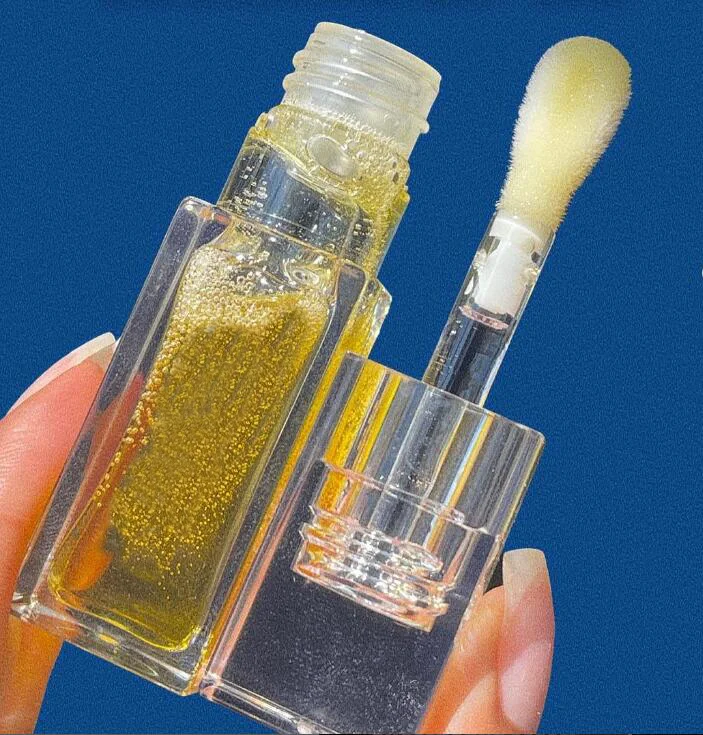 Empty New Square Big Doe Foot Clear Wand Lipstick Lip Gloss Packaging ...