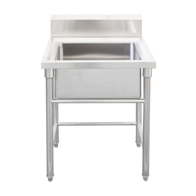 Freestanding Stainless Steel Utility Sink Rust And Corrosion Resistant ...