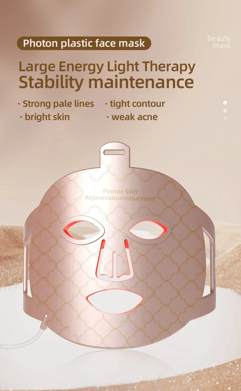 New 7 Colors Photon Nir Light Skin Rejuvenation For Neck Facial 850nm ...