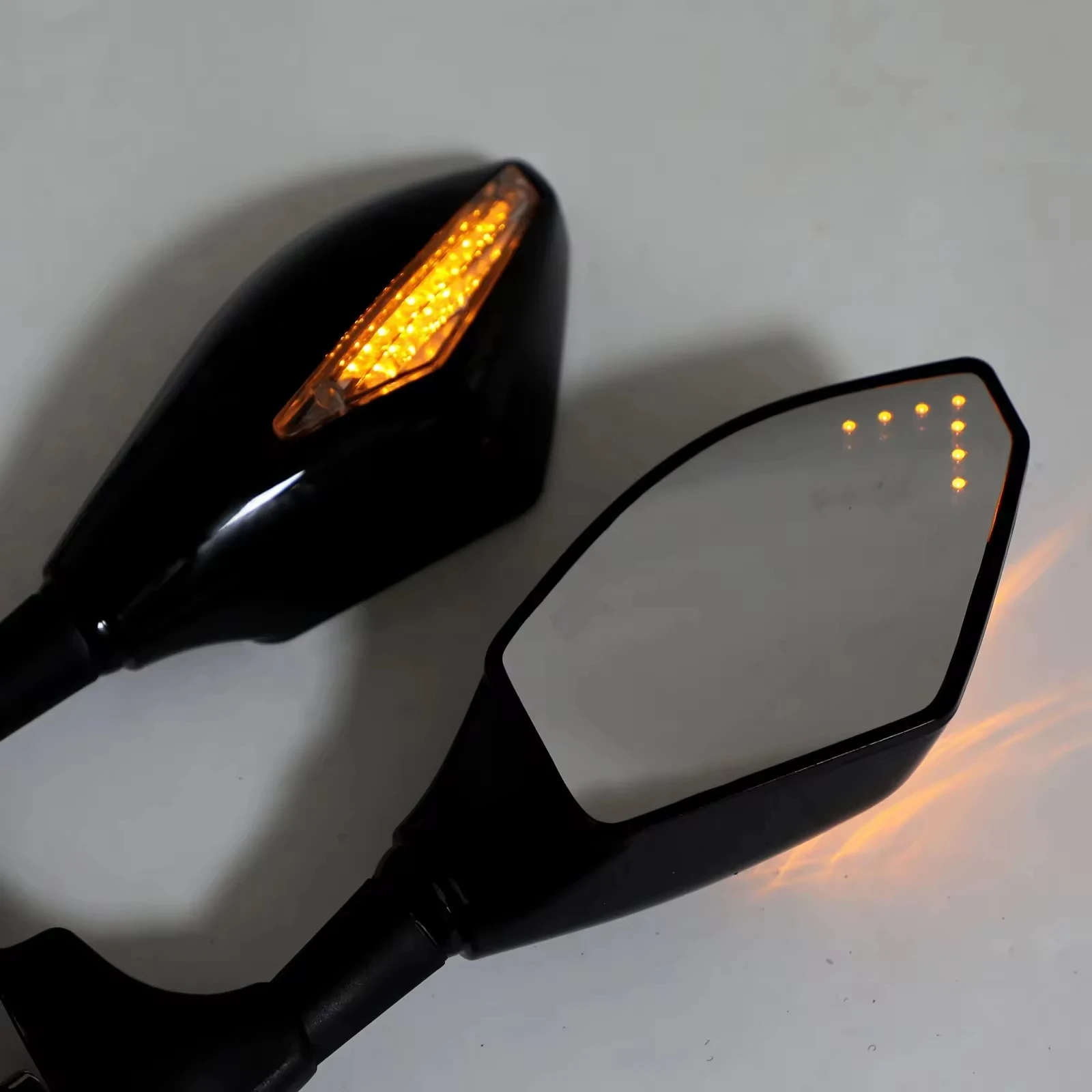Rts 1pair Led Mirrors For Yamaha Yzf R6 R6s Fz1 Fz6 Fazer Fz8s Fjr1300 ...