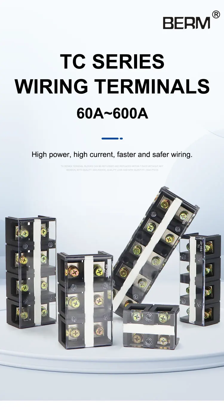 Copper Terminal Block TC 4003 - High-Current Connector