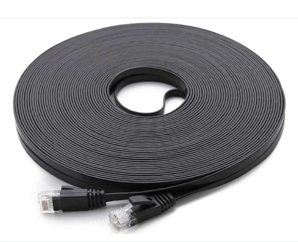 Flat Cat 6 Ethernet Cable Internet Network Cable Patch Cord Flat Cat 6 ...