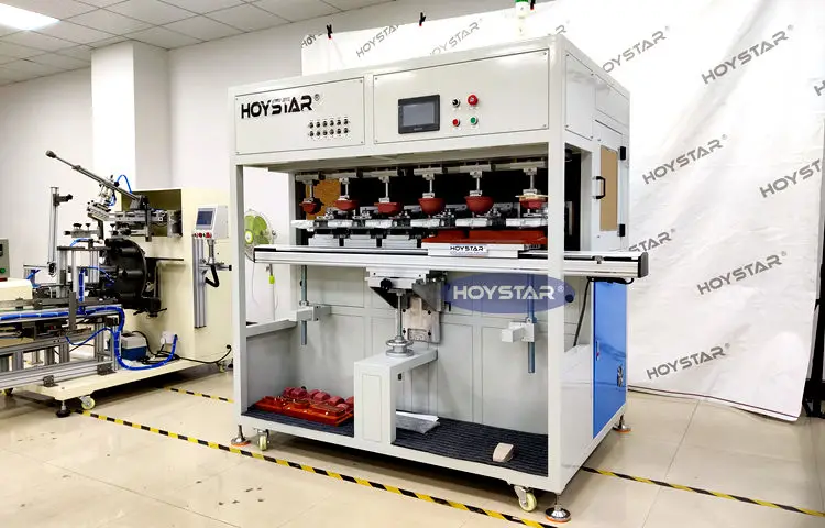 6 Color Safety Helmet Pad Printing Machine Kit Hard Hat Printer For ...