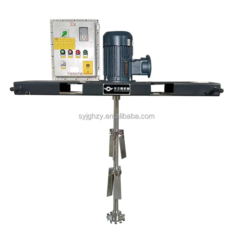 Explosion Proof IBC Mixer Storage Tank - 1000L Capacity