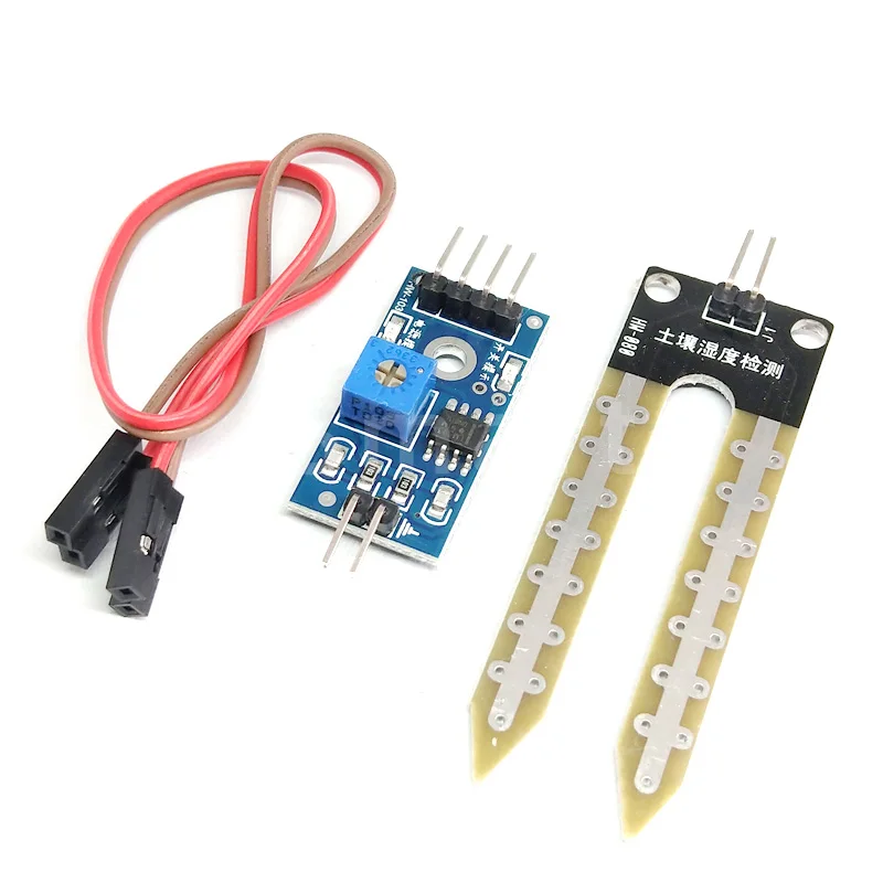 Soil Moisture Hygrometer Detection Humidity Sensor Module For ...