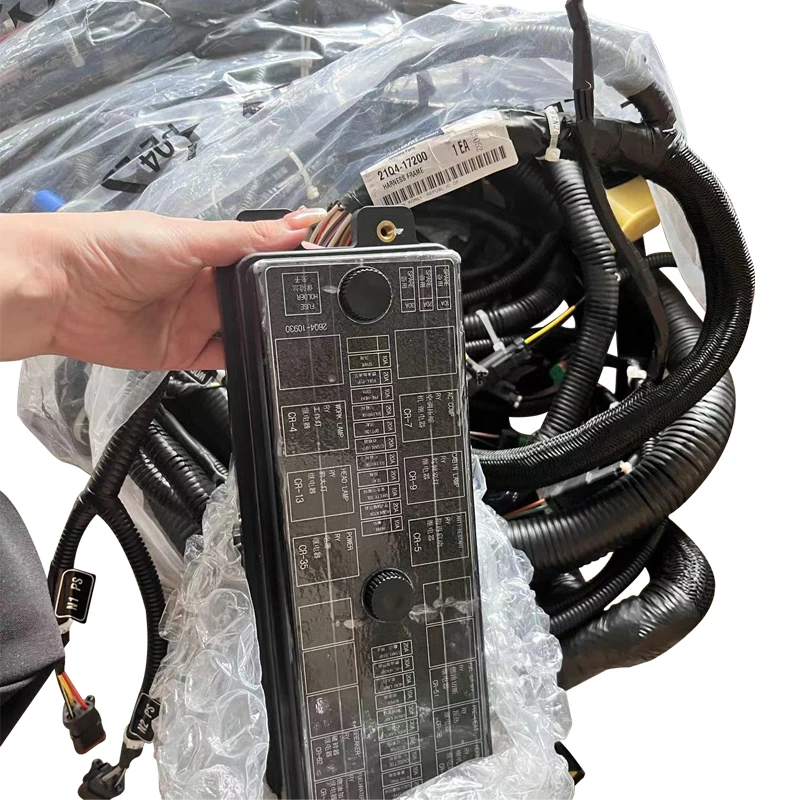 现代R210-5 R300-5 R215-7柴油发动机备件21Q4-17200车架线束| Alibaba.com