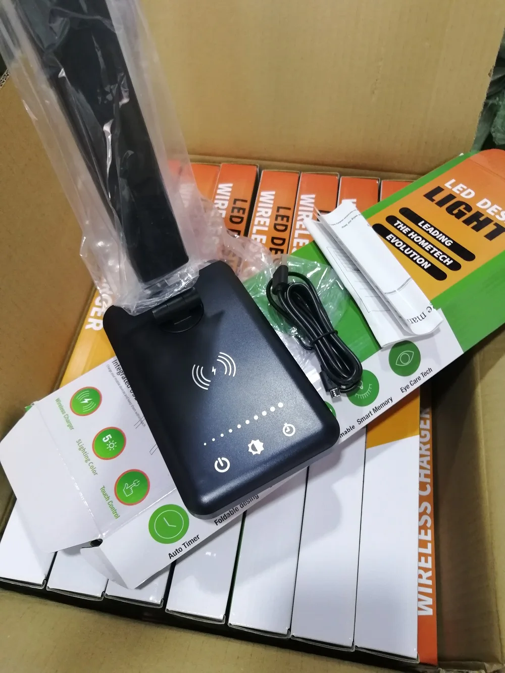 Rechargeable Lights Usb Charging Port Table Light Five-mode Touch ...