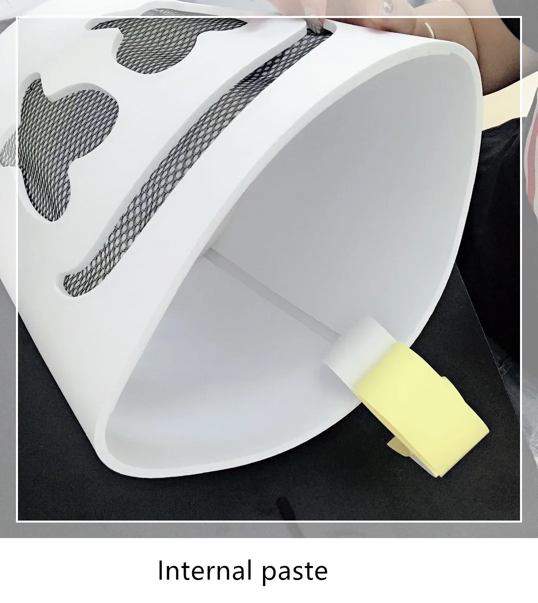 Hot Black Custom Full Face Led Light Up Mask Luminous Neon Cosplay For ...