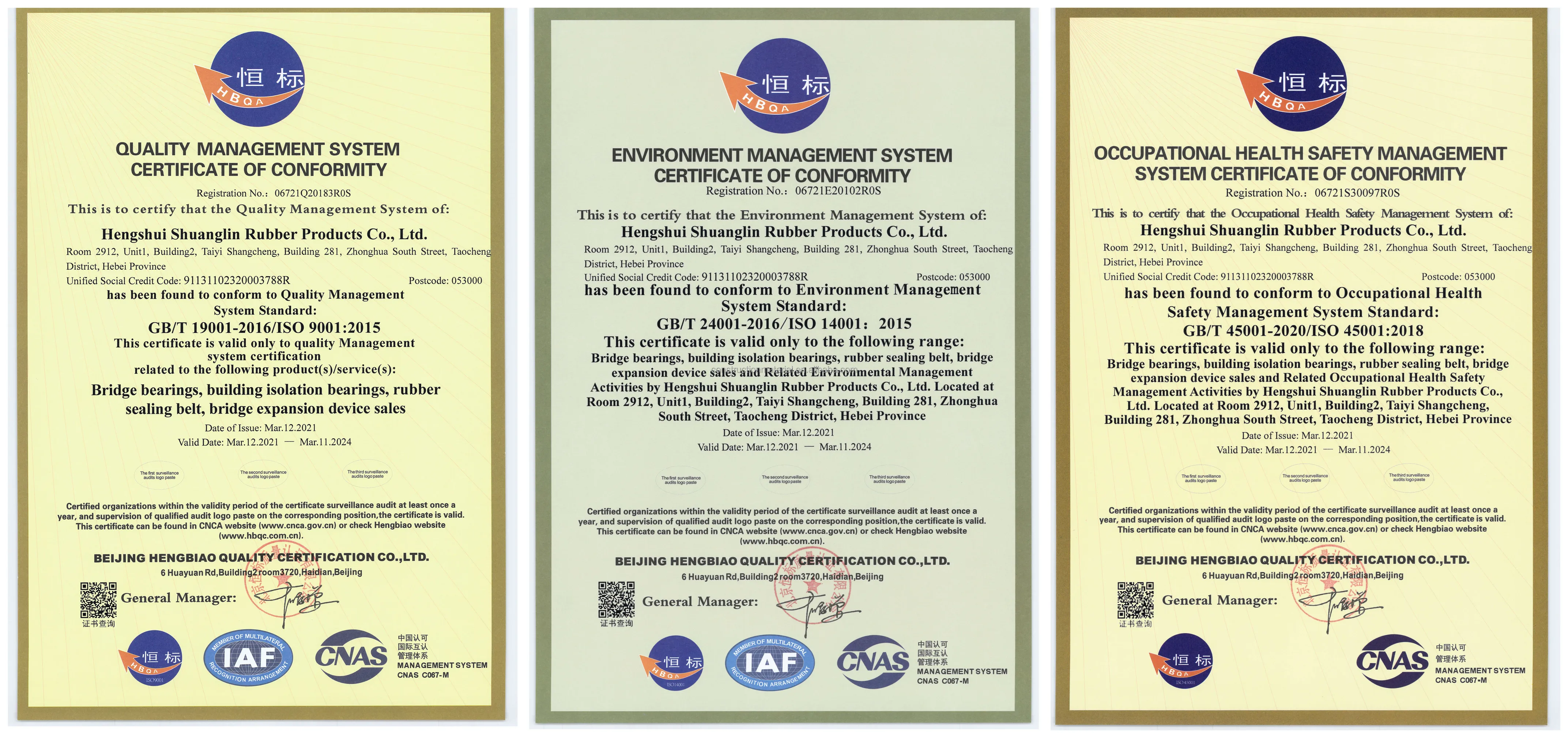 Hydrophilic Swell Rubber Waterstop Strips for Concrete Joints