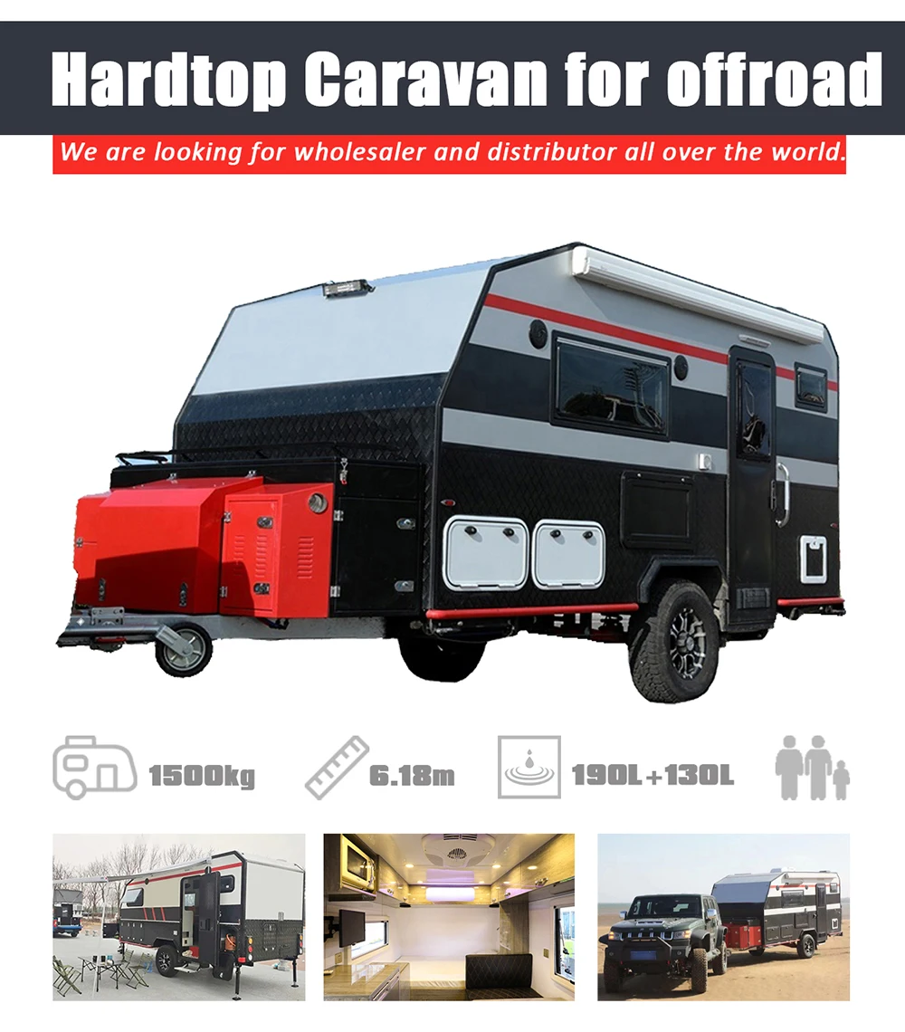 High Damping Performance Off Road Caravan Australian Standards Hard Top ...