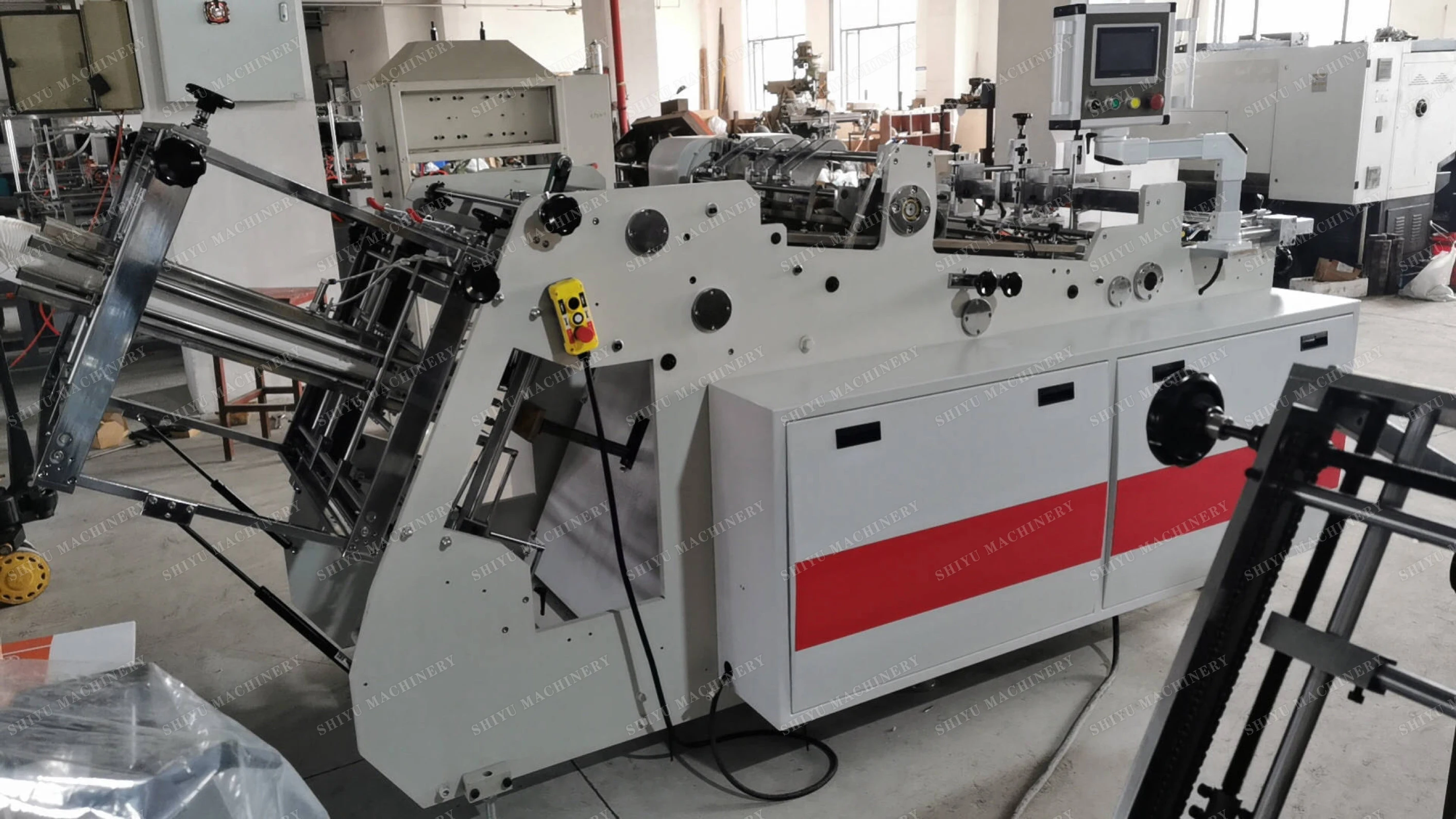 Disposable Craft Paper Lunch Box Making Machine For Paper Food Box ...