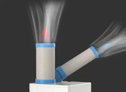 Mobile Industrial Air Conditioner - 14600btu Cooling Power