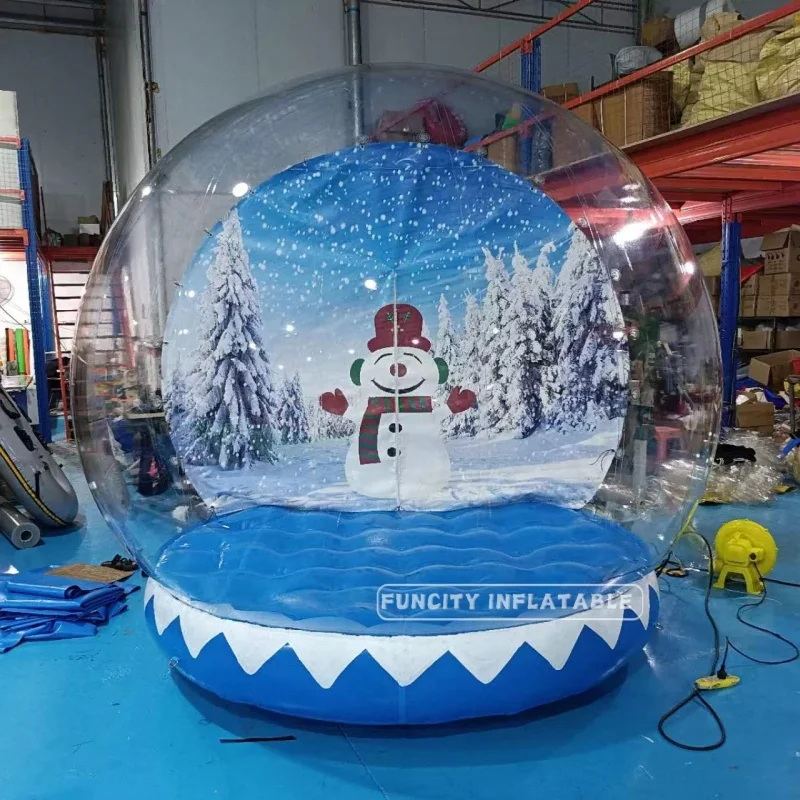 Human Size Snow Globe - Giant Inflatable for Christmas