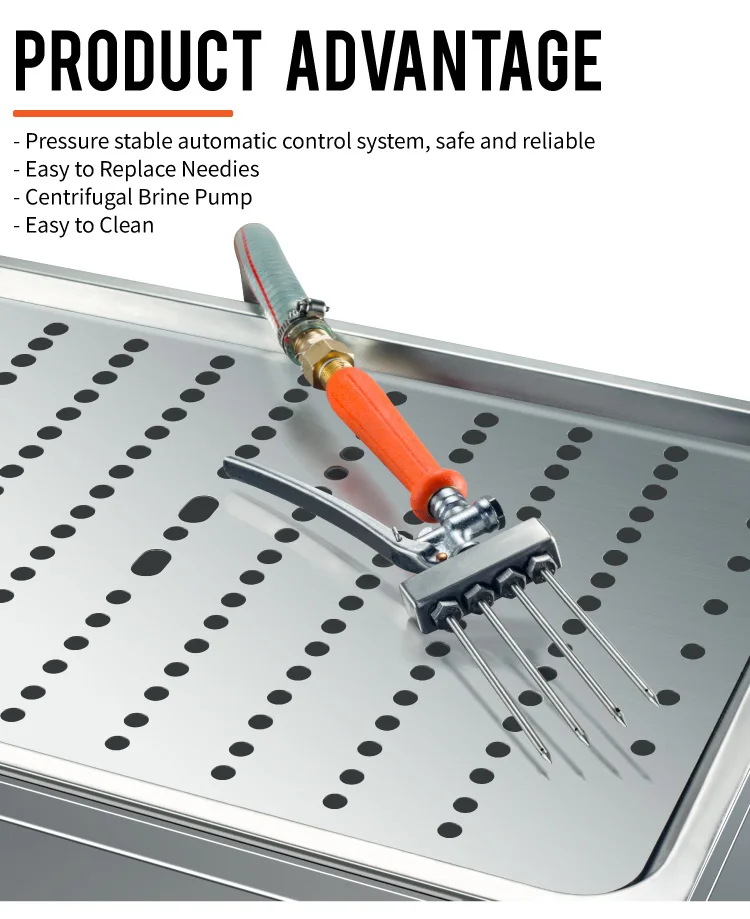 Automatic Brine Chicken Injector Saline Injection Meat Injector Gun ...