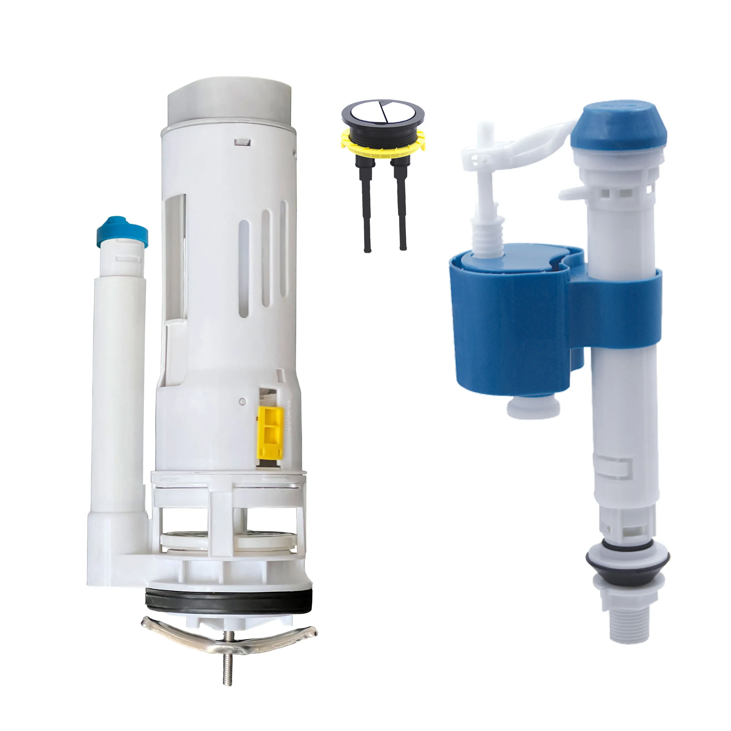 Adjustable Anti Siphon Toilet Cistern Toilet Tank Dual Flush Fittings ...
