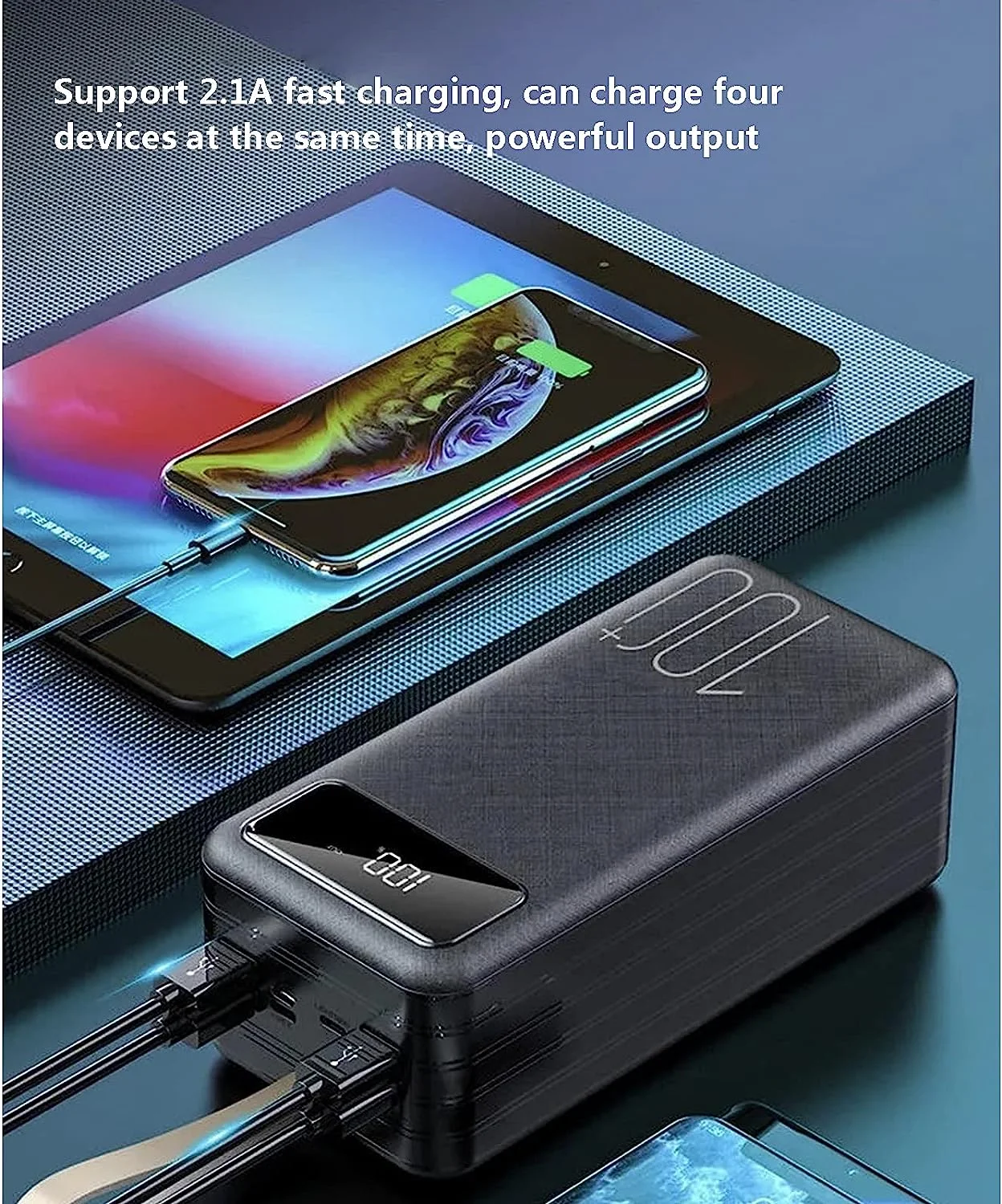 22.5w Big Power Bank 50000 60000mah 50000mah 80000mah Fast Charging ...