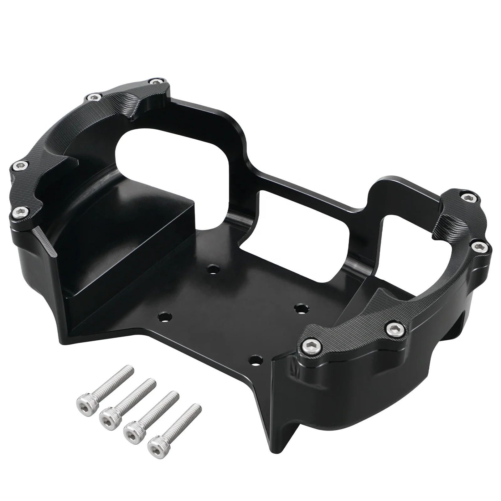 Nicecnc Cnc Aluminum Motorcycle Gps /computer Mount Protector ...