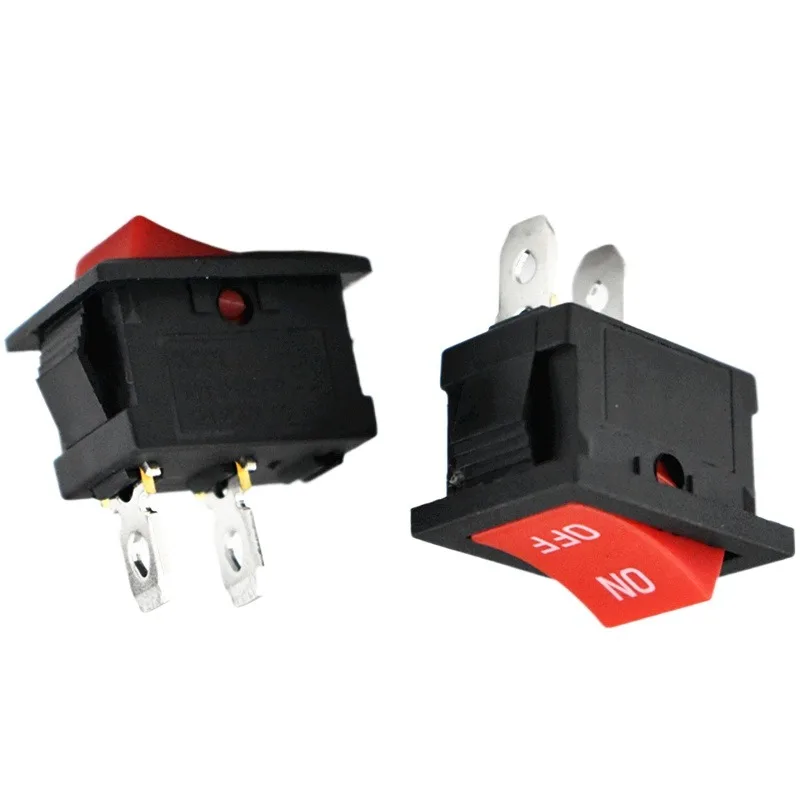 OSWELL Mini 2Pin Push Button Rocker Switches Kcd1 Toggle Switch With ...