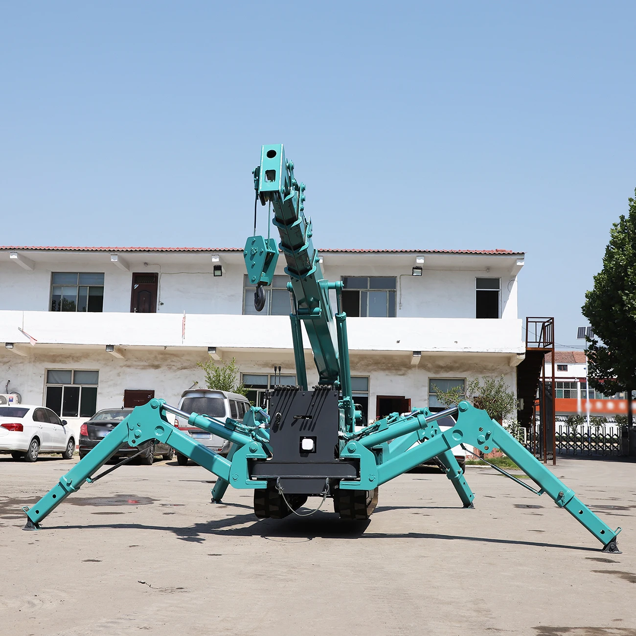 Small Construction Cranes Spider Mini Crawler Crane Spider Crane ...