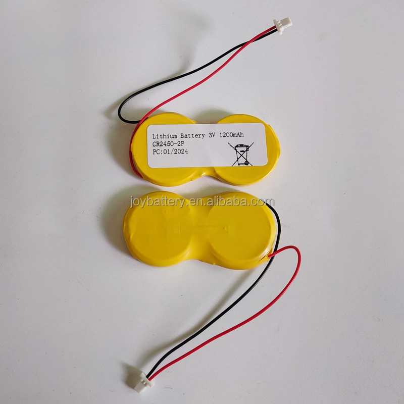 High Performance Cmos Battery Cr2450 With Cable Connector Cr2450 2p ...