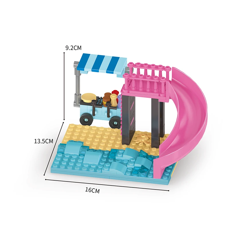 COGO 1200pcs Classic ABS Building Blocks Sets DIY Bricks