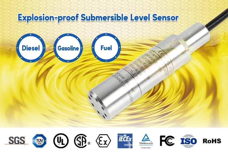 Holykell High Temperature Digital Engine Generator Oil Water tank Fuel ...