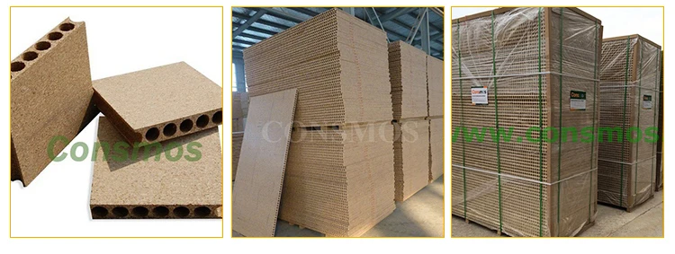 30mm Hollow Core Particle Board Tubular Chipboard Door Core For ...