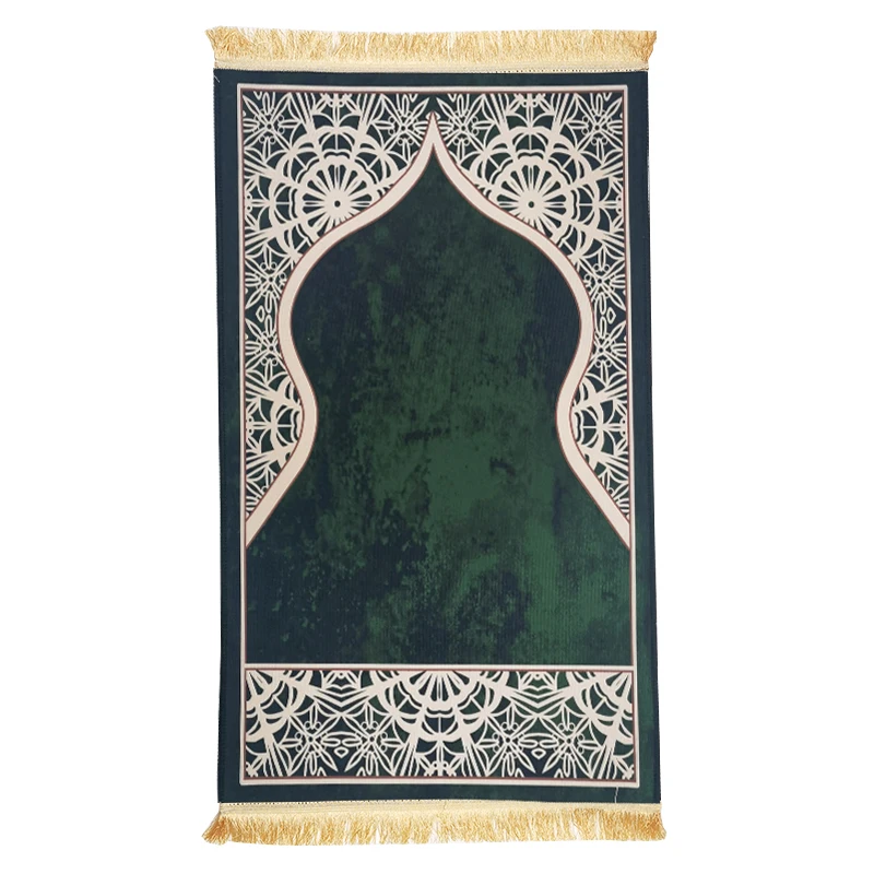 Islamic Premium Prayer Mat - Soft, Padded, and Versatile