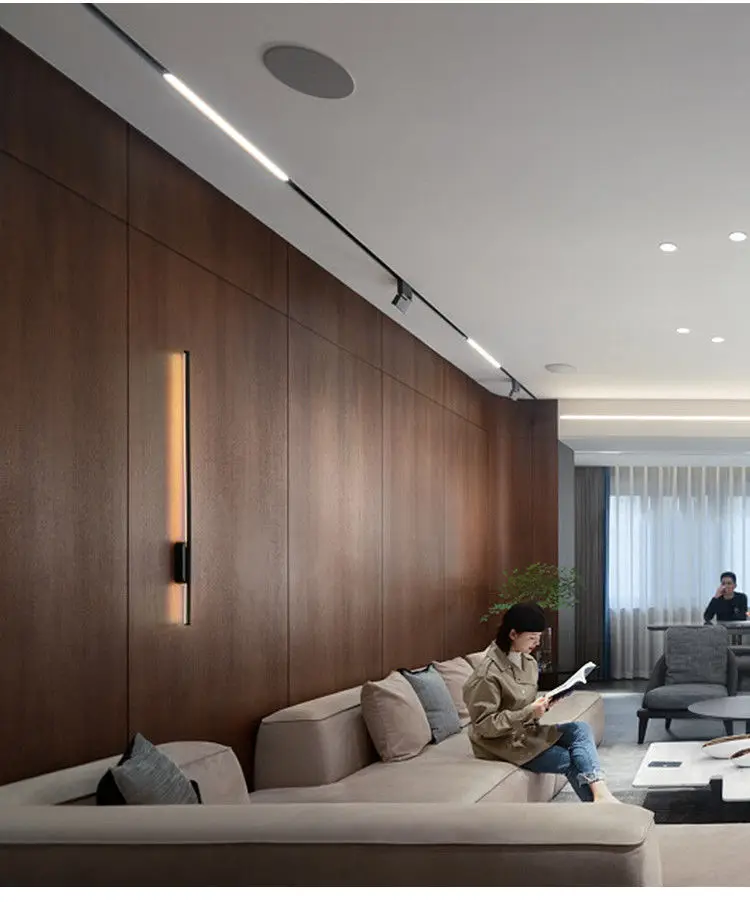 Modern Design 48V Magnetic Track LED Linear Spot Light 12W 20W 30W ...